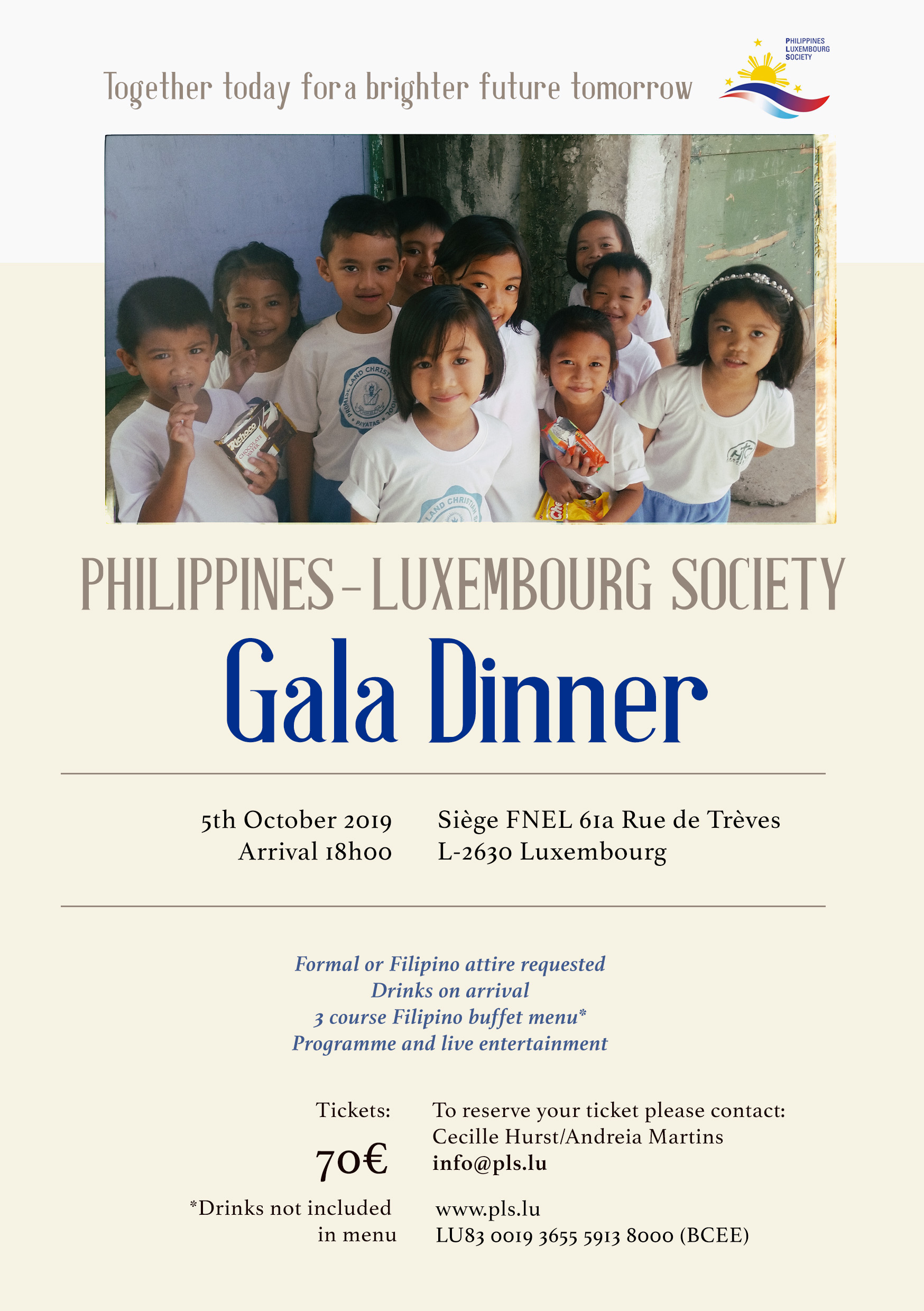 Charity Dinner - Gala 2019 - PLS